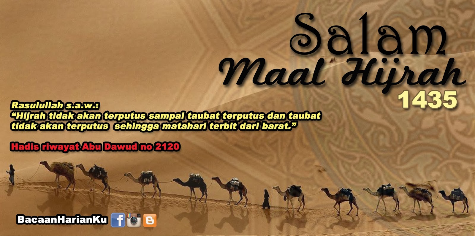 Bacaan Harian Ku: SALAM MAAL HIJRAH 1435