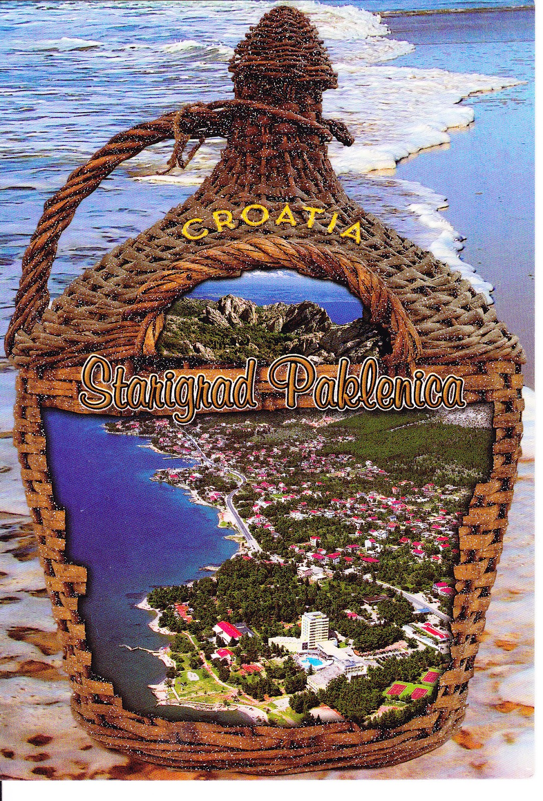 My World-wide postcard: First Croatia postcard