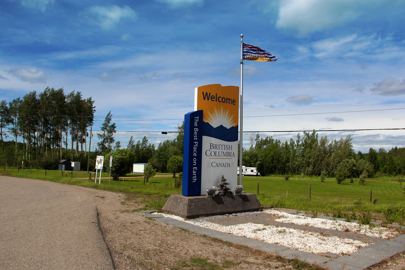 Riding the USA: Day 7 - Hinton, Alberta - Charlie Lake, British Columbia