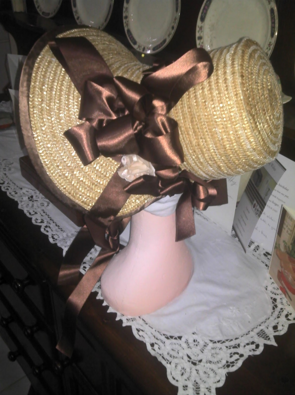 Stepping Into History: 1830s Dress and Bonnet