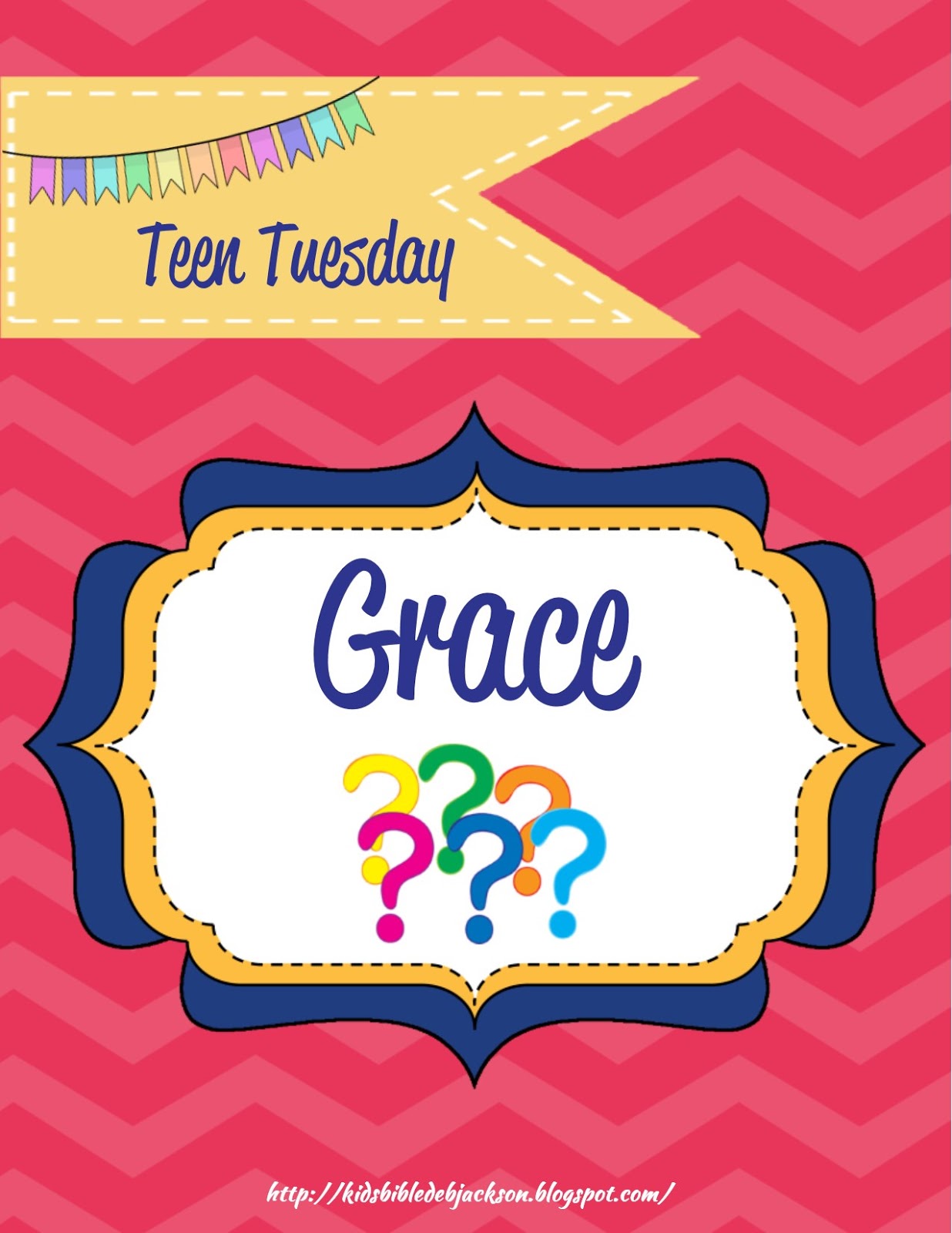 Bible Fun For Kids: Teen Tuesday: Grace