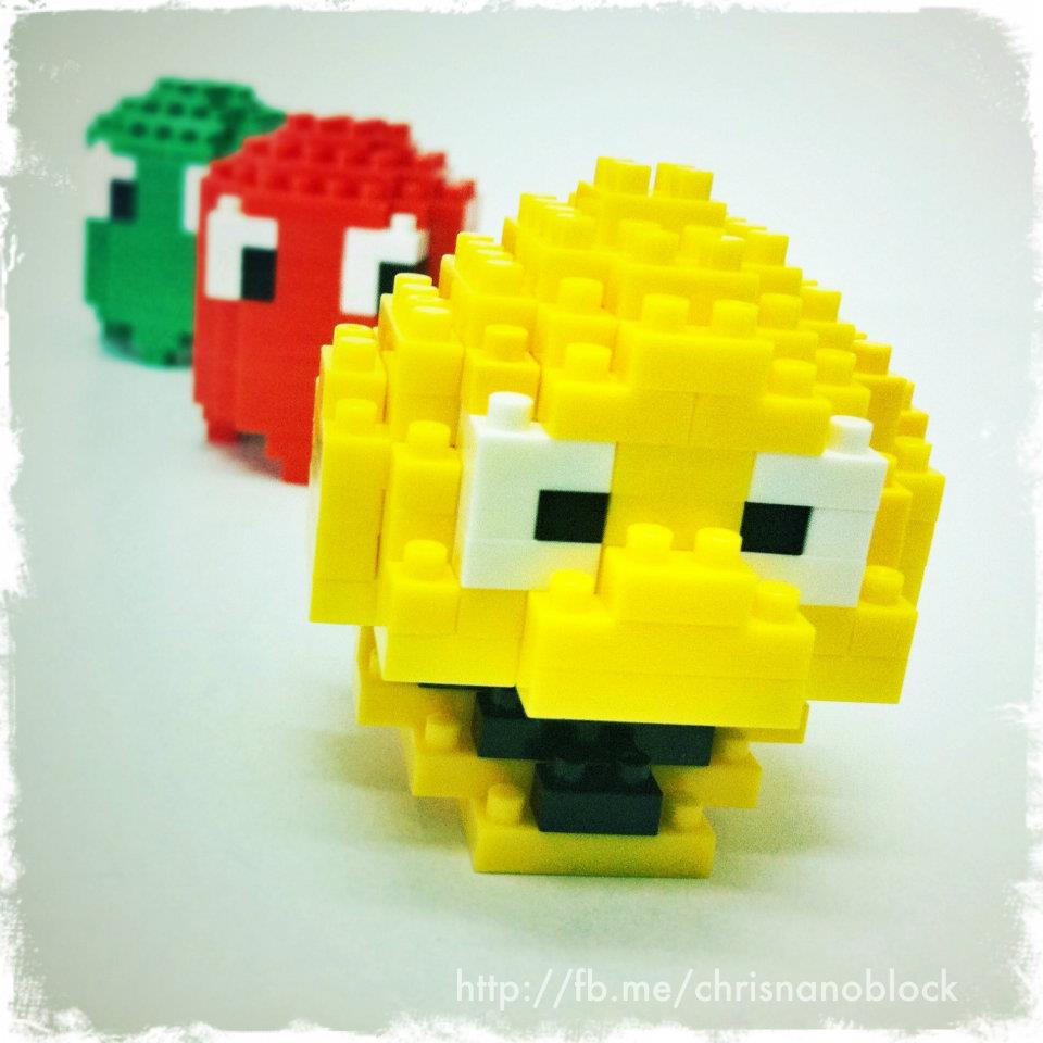 Christopher Tan: nanoblock Pac-Man ... http://fb.me/chrisnanoblock for ...