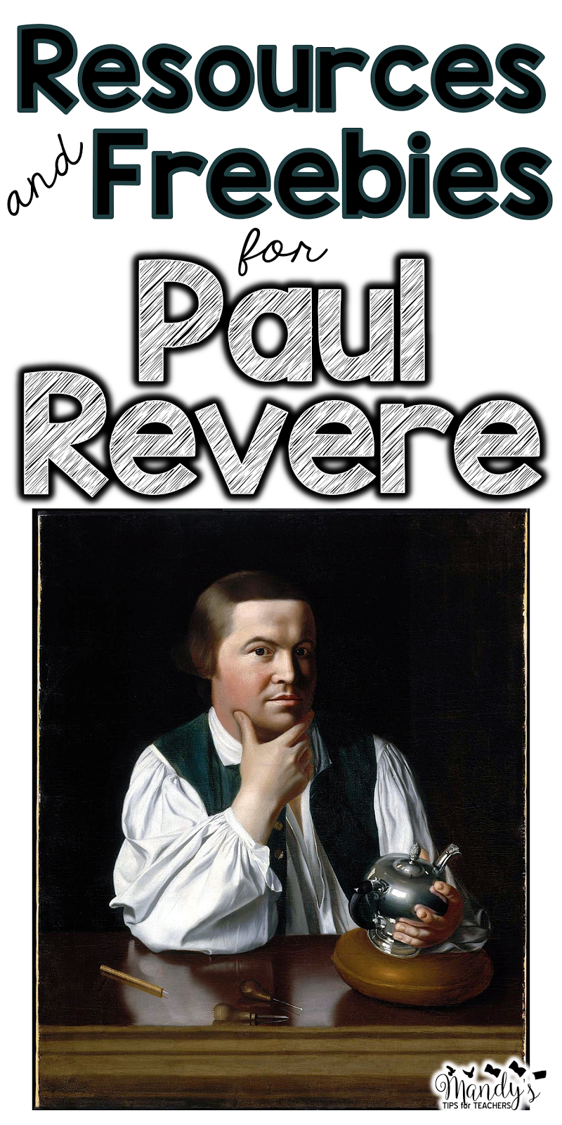Paul Revere (Third Grade GA Heroes) Resources {FREEBIE} - Mandy's Tips ...