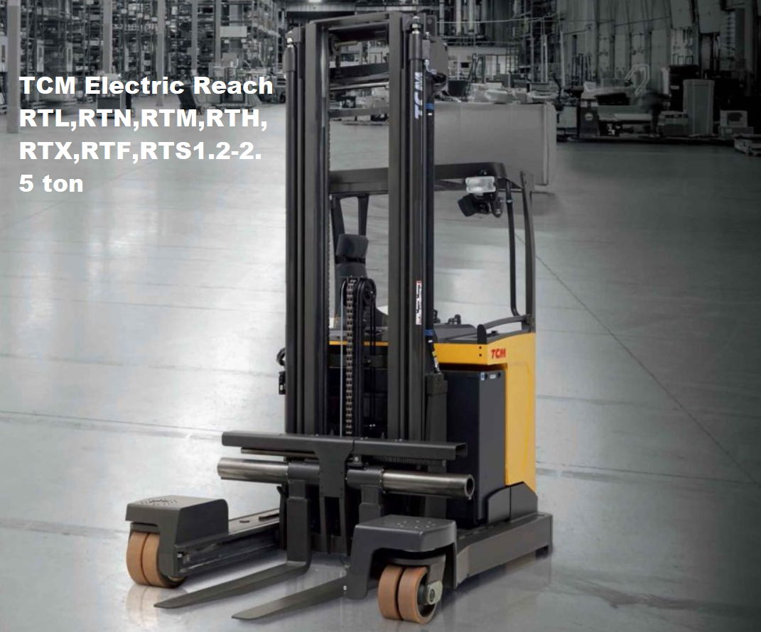 TCM Electric Reach Truck RTX200 ~ TCM FORKLIFT