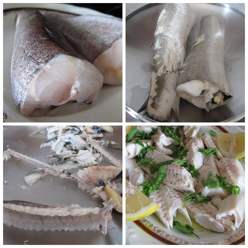 kuchnia pod wulkanem: Merluzzo bollito con aglio, olio e limone, czyli ...