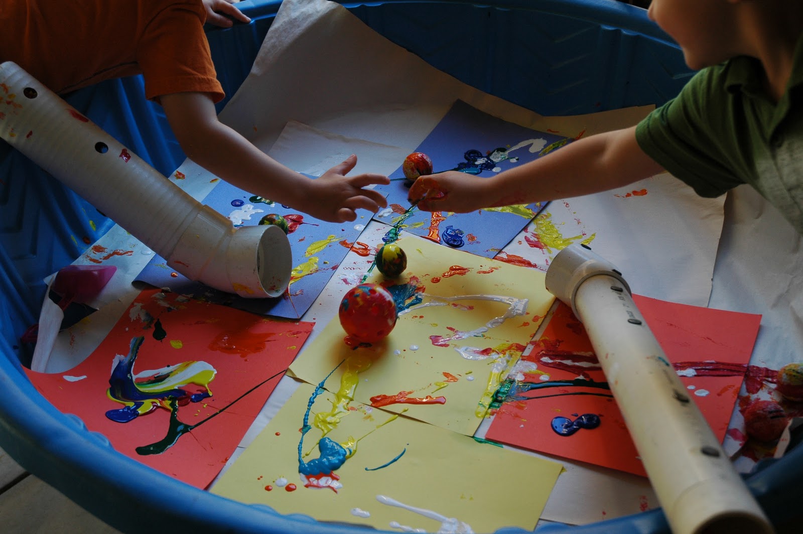 Exploring the Outdoor Classroom: PVC = Science and Art!