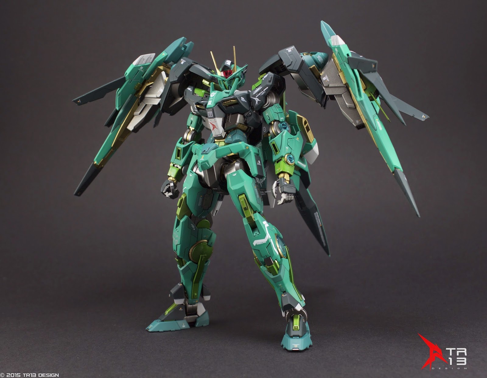 Custom Build: MG 00 Raiser "GN Overdrive"