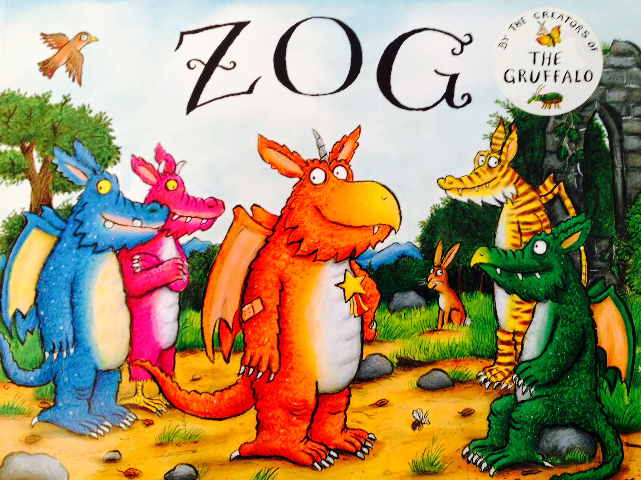 Coloring Without Borders: Dragon visit