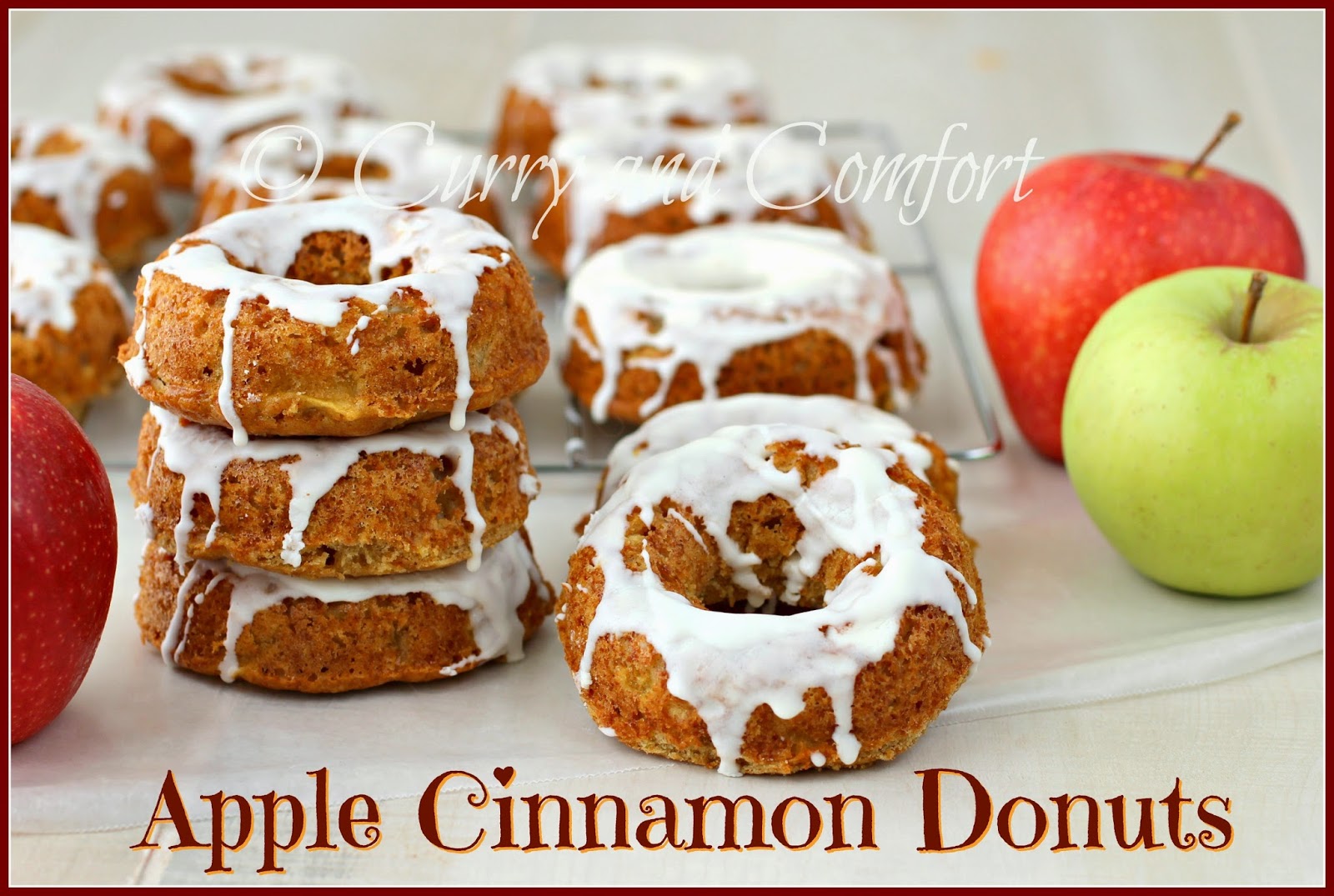 Kitchen Simmer: Apple Cinnamon Cake Donuts
