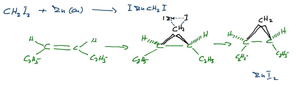 simmons smith reaction mechanism