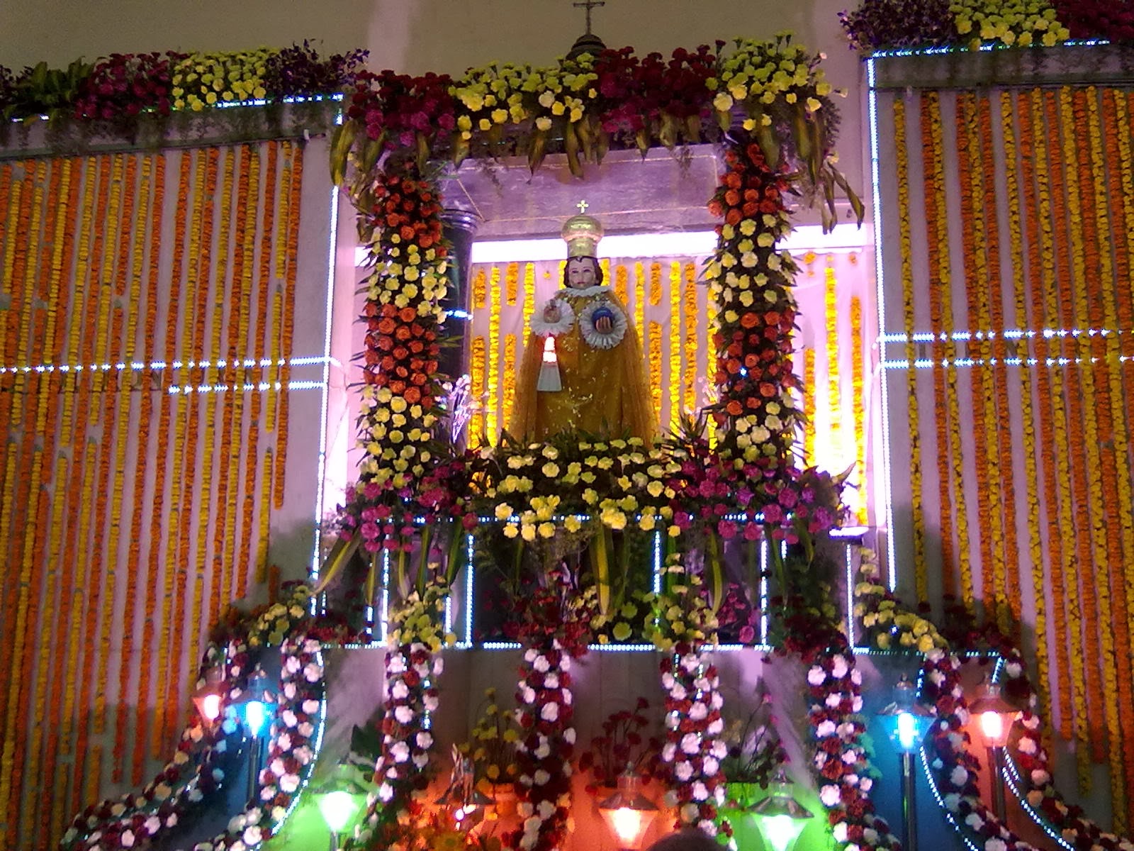 Photo Zone: Infant Jesus church @ Vivek Nagar, Bangalore