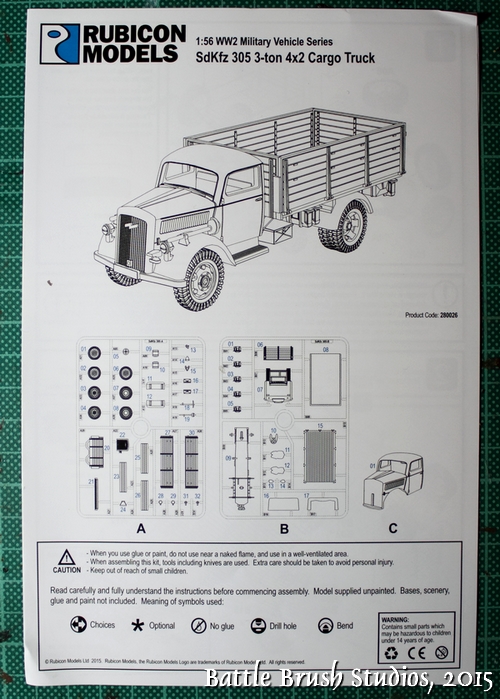 Battle Brush Studios: Review: Rubicon Models Opel Blitz