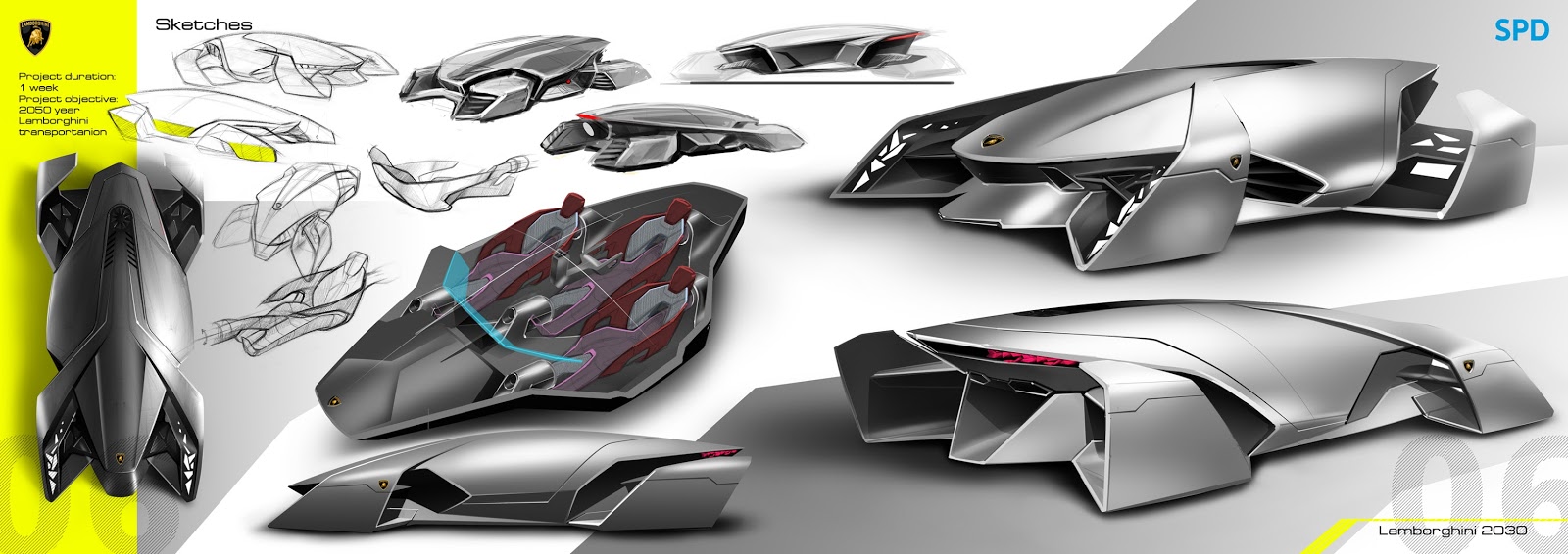Design Portfolio: Lambo 2050