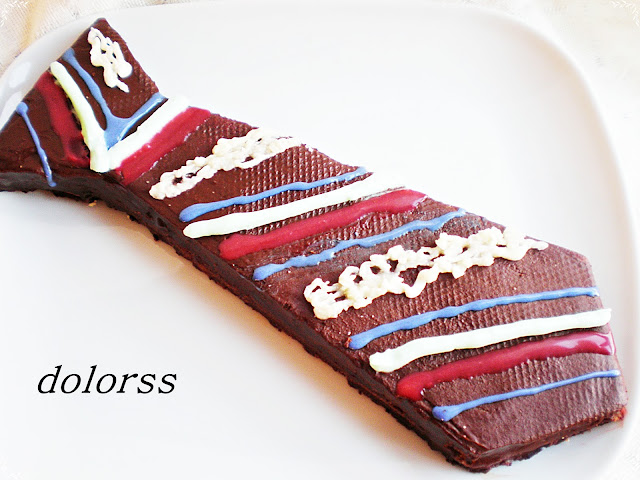 Blog de cuina de la dolorss: Pastel corbata para el día del padre