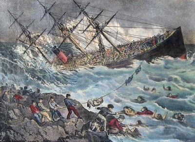 Dawlish Chronicles : The Wreck of the RMS Atlantic 1873