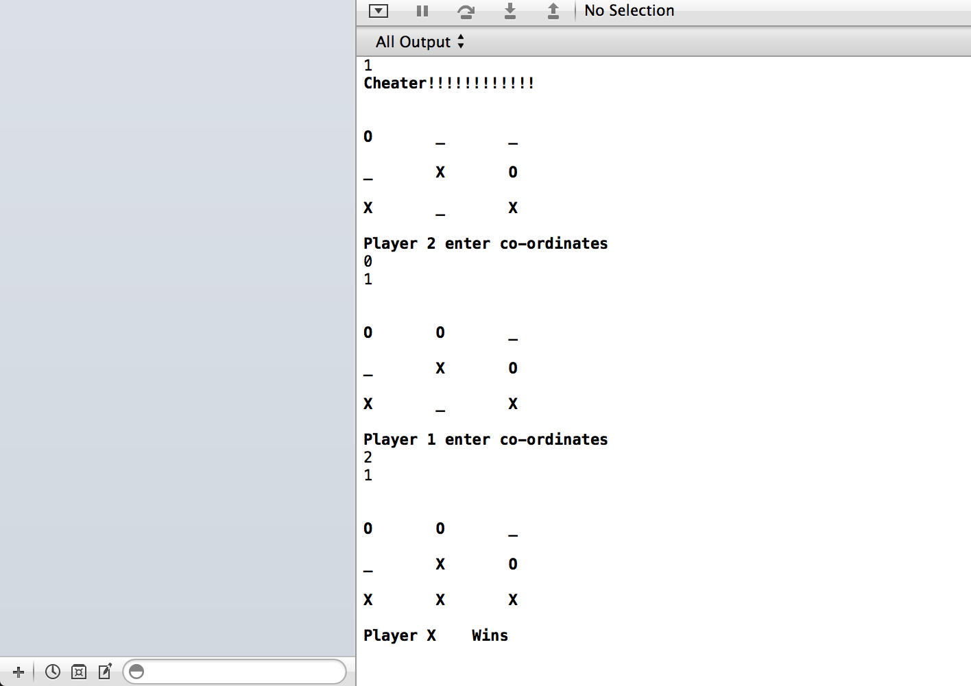 Learn Simple Games' Code: A Simple TicTacToe C++ game code