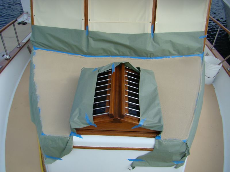 The Trawler Beach House: Trawler Flybridge Makeover