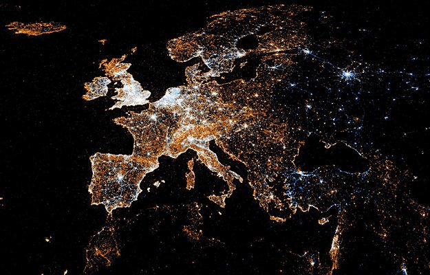 Astronauta da NASA parabeniza Portugal com uma fotografia noturna ...