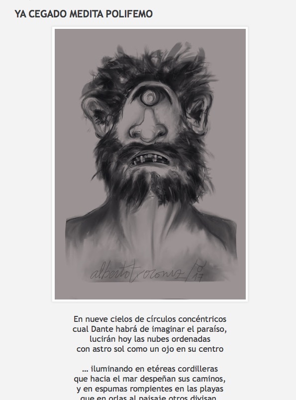 albertotrocóniz: Revisitando «YA CEGADO MEDITA POLIFEMO»