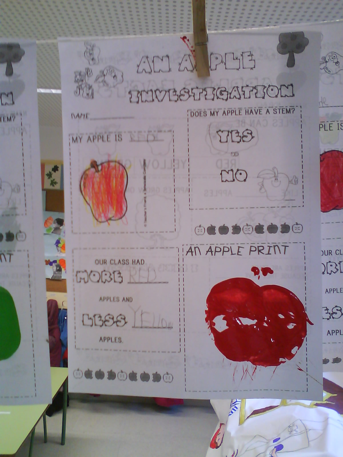 THE TEACHING EXPRESS: AN APPLE INVESTIGATION AND 10 APPLES UP ON TOP by ...