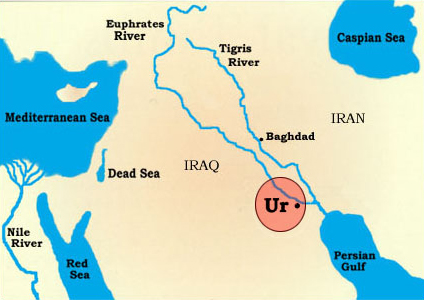 Ur Iraq Map - CYNDIIMENNA