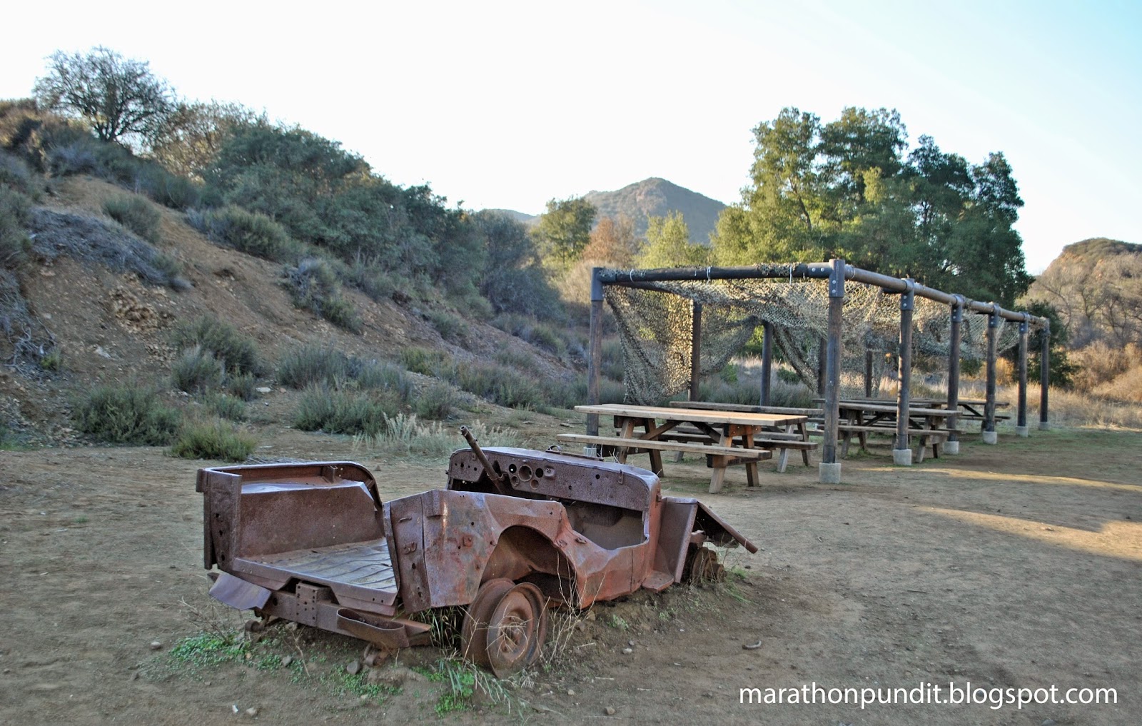 Marathon Pundit: (Photos) M*A*S*H set at Malibu Creek State Park
