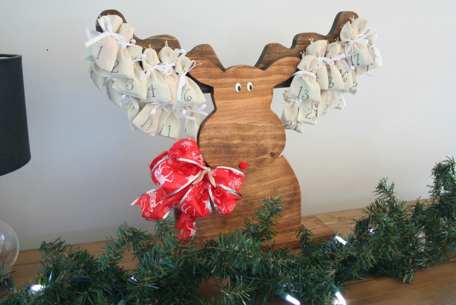 The Painted Key: 12 Days of a DIY Christmas Rustic Moose