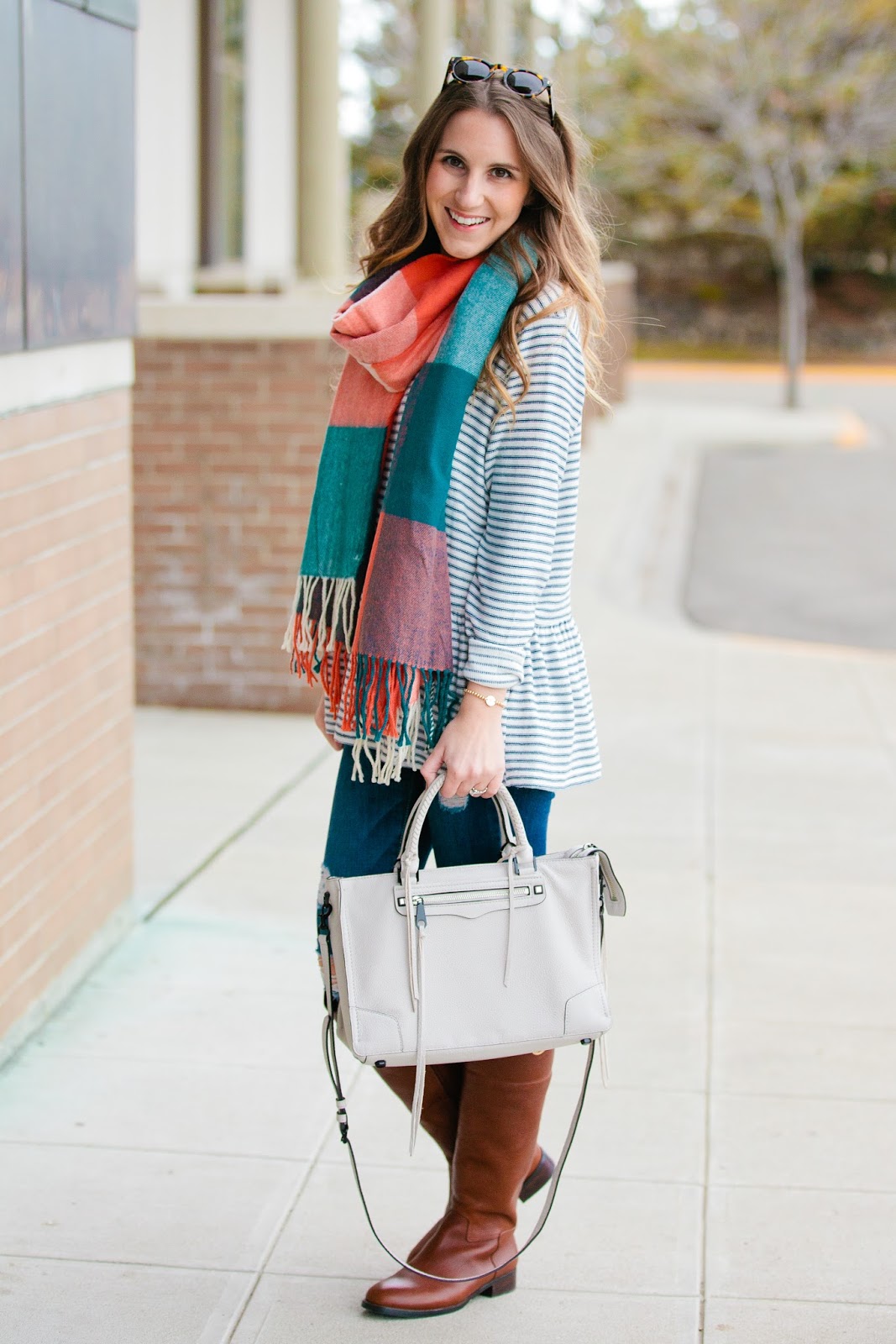 Plaid + Stripes for Spring - Twenties Girl Style