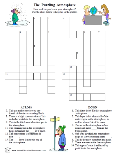 Science Blog: The Atmosphere Puzzle (10TH)