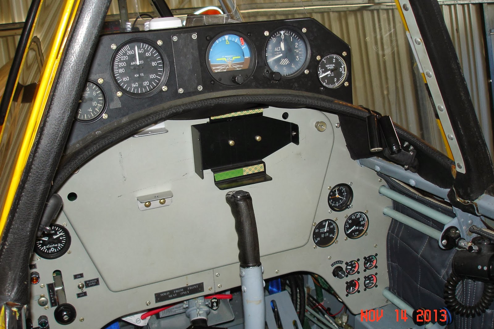 2002 Yak 52TW For Sale: Rear Cockpit