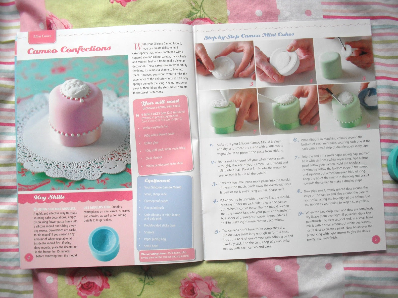 Cake Decorating Magazine Issue 8 - Free Cameo Mould.. ♥ - Victoria's ...
