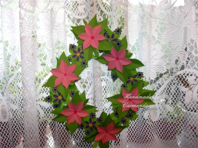 decoratiuni handmade: Coronita flori