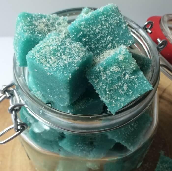DIY Exfoliating Sugar Scrub Cubes | Homemade to Healthy