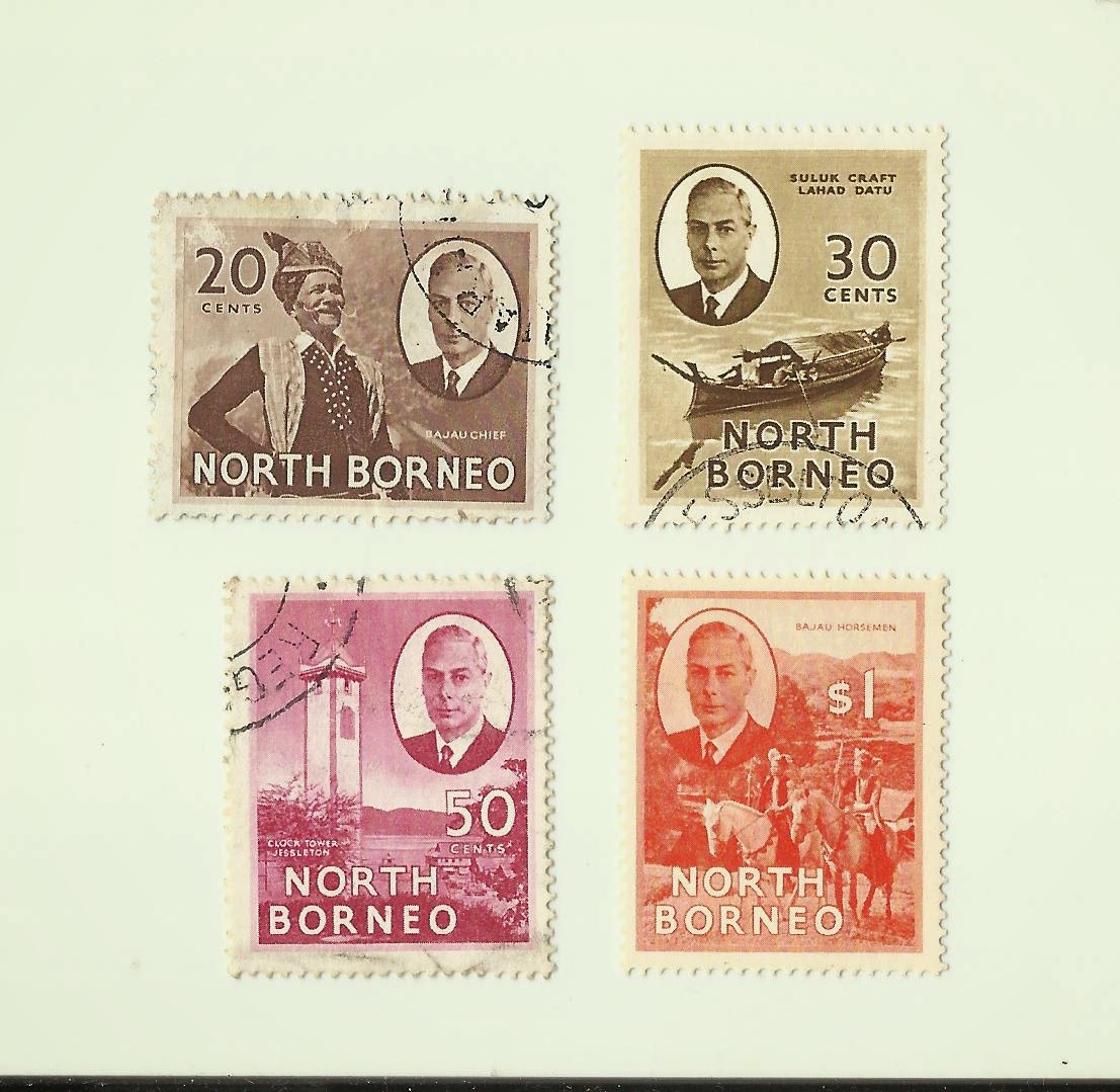 mizan matawang dan setem: Old Stamps Of British North Borneo ( Now ...