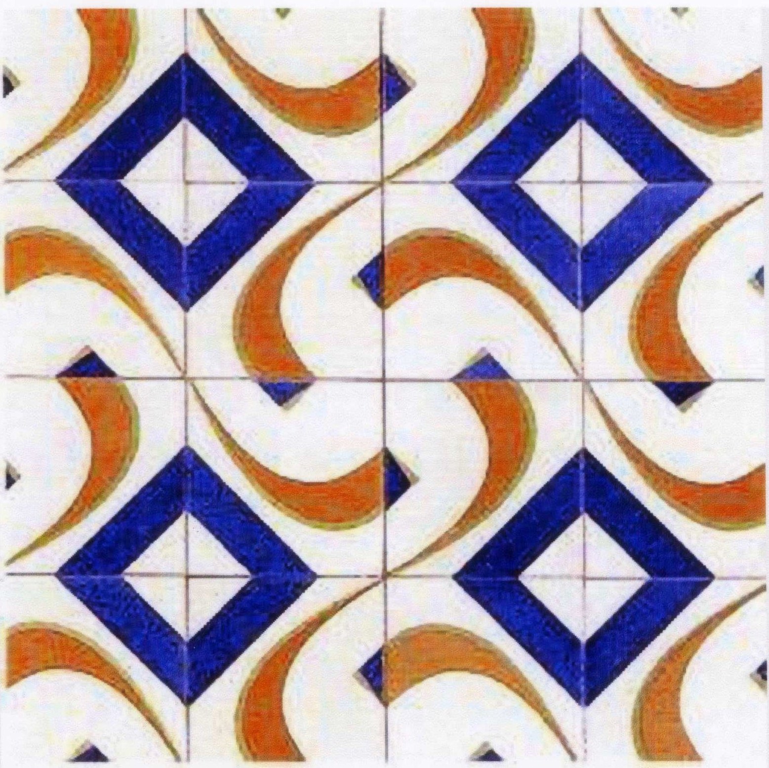 polýedros: Wallpaper groups. Portuguese tiles: Querubim Lapa - p4