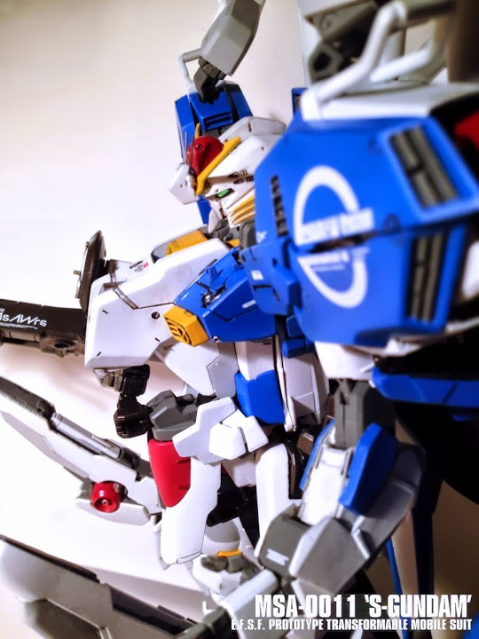 MG 1/100 Ex-S Gundam Patch Work Conversion Build