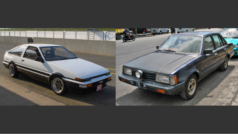 Spesial : Kembaran Mobil Sport Retro JDM di Indonesia