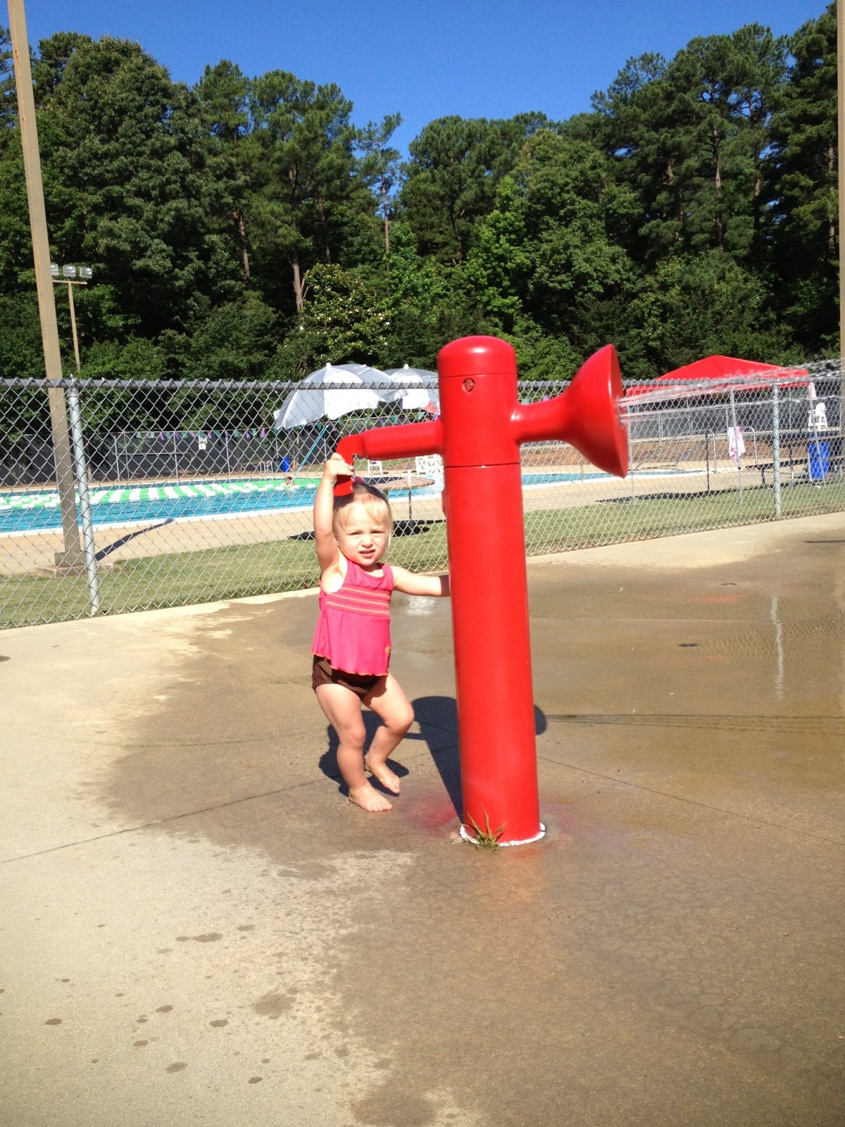 Life on the Learning Oak Farm: Lake Johnson Pool w/Friends