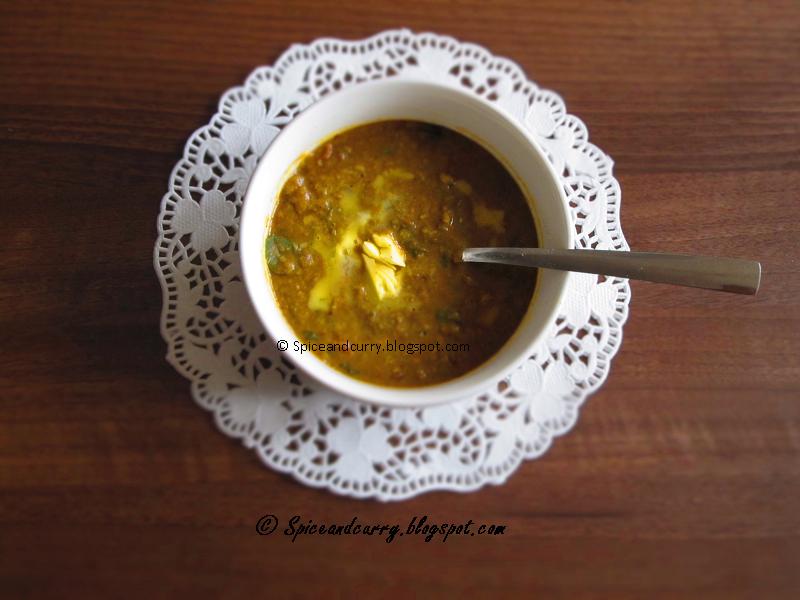 Spice and Curry: Vegetarian Dhanshak - A Parsi Dal with vegetables