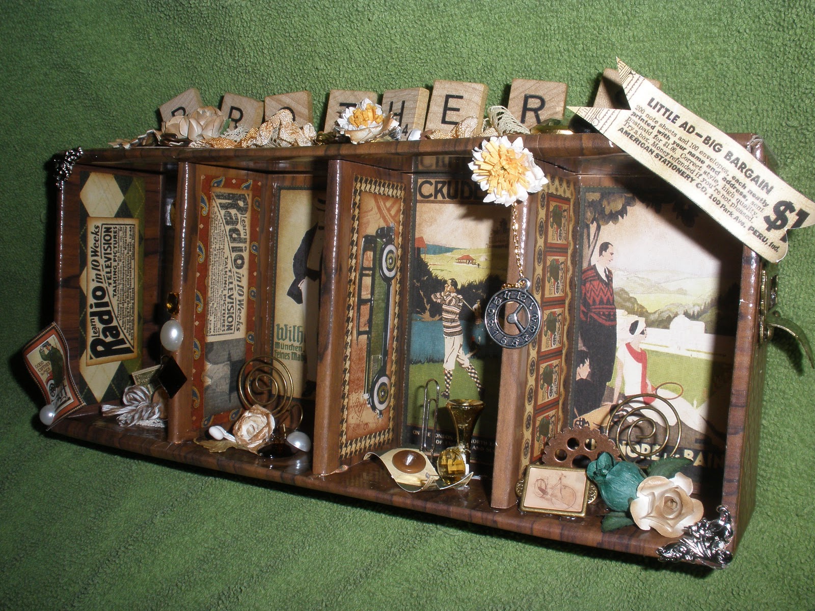 Flowers & More By Rhonda: Guest DT at Angela Holt's Designs- Shadow Box ...