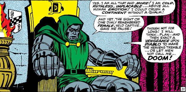 The Peerless Power of Comics!: Presenting: Doctor Doom!