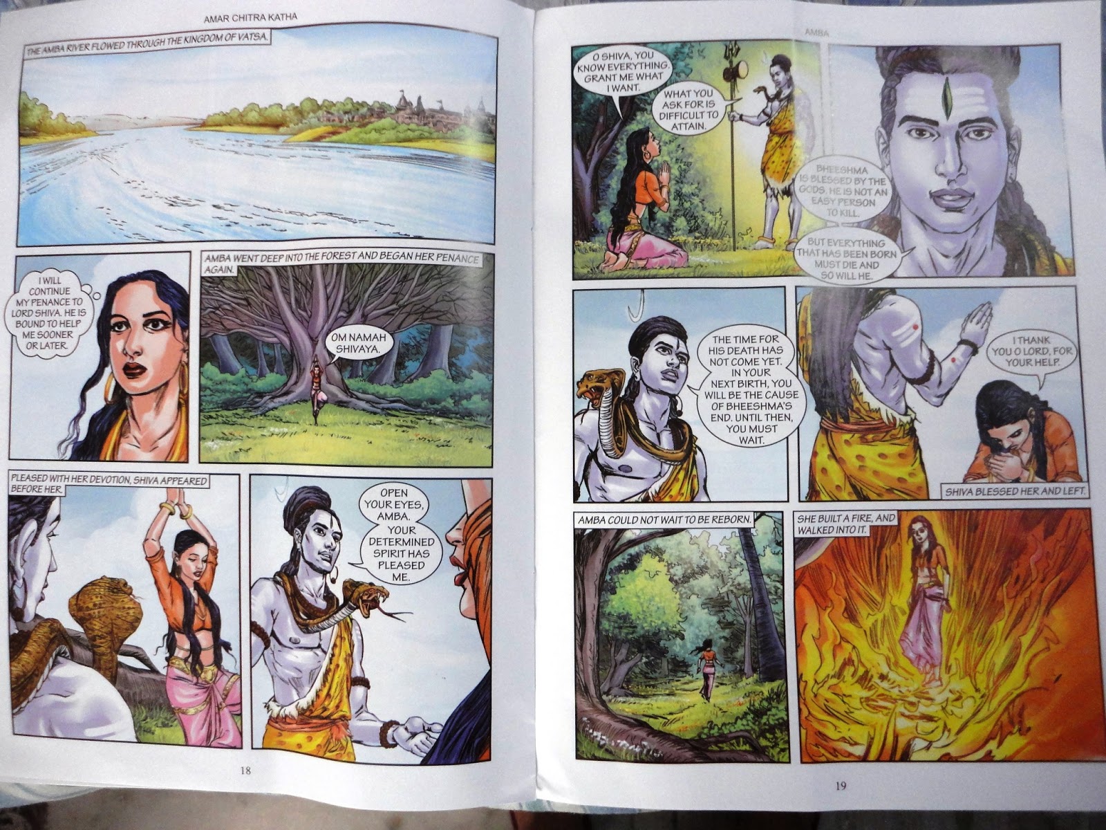 The Solitary Reaper Writes: Amba - A Saga of Revenge