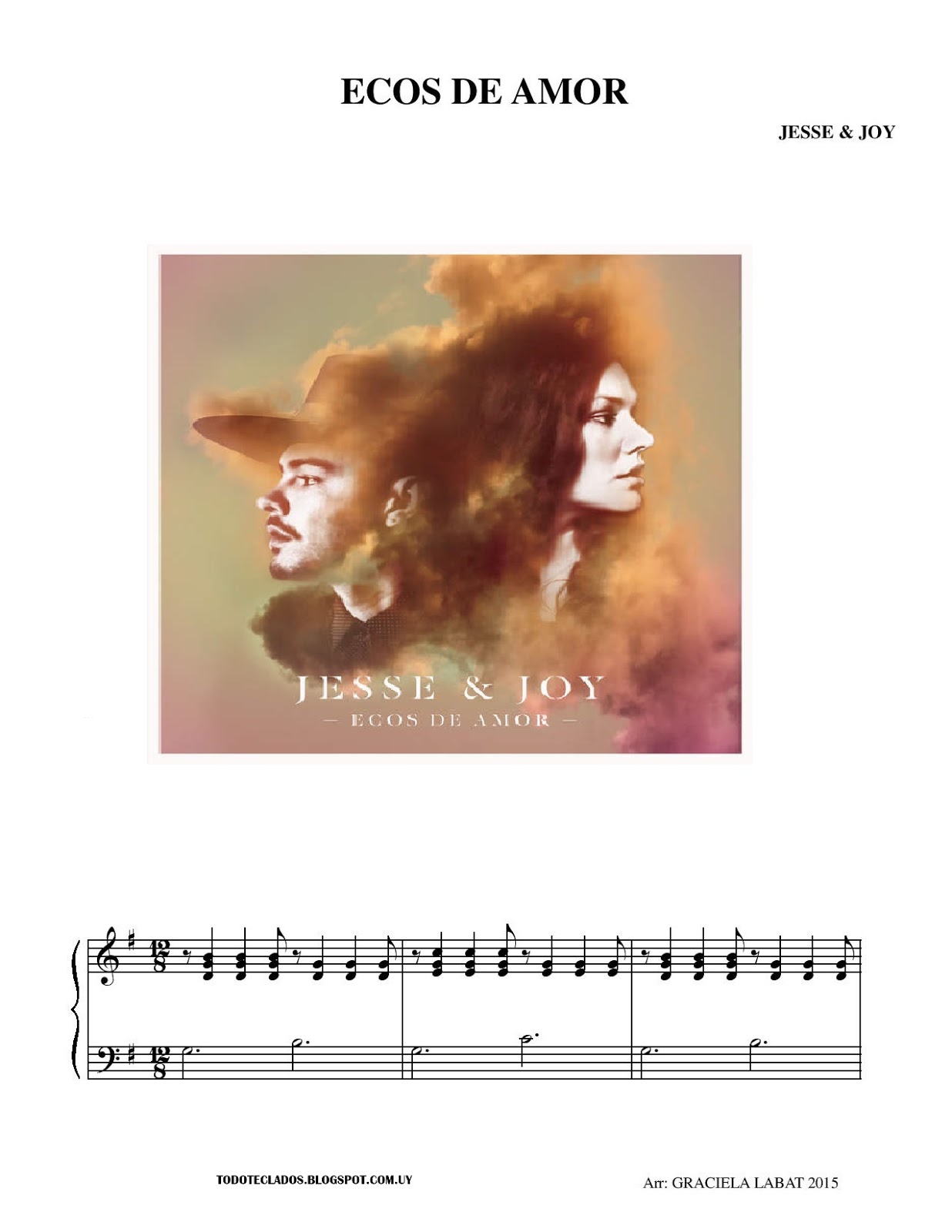 Salida Resplandor Minimizar letra jesse y joy ecos de amor Manto imagen ...