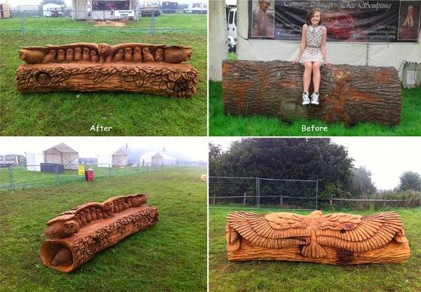 Incredible Tree Sculptures of Tommy Craggs ~ amazing facts