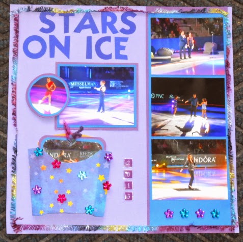 Passionate About Crafting : Stars on Ice - Ice Skating Show - Scrapbook ...
