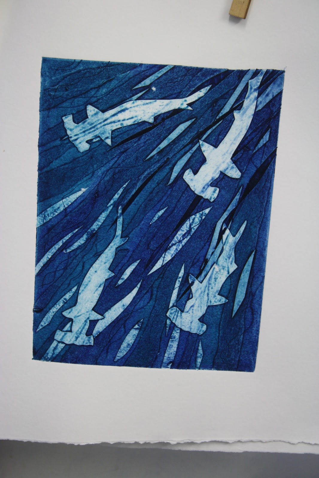 Sue Brown Printmaker: QUICK COLLAGRAPH