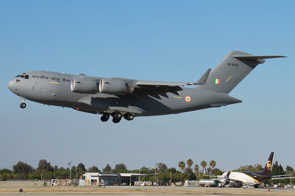 Aero Pacific Flightlines: Second Indian Air Force (IAF) C-17A takes to ...