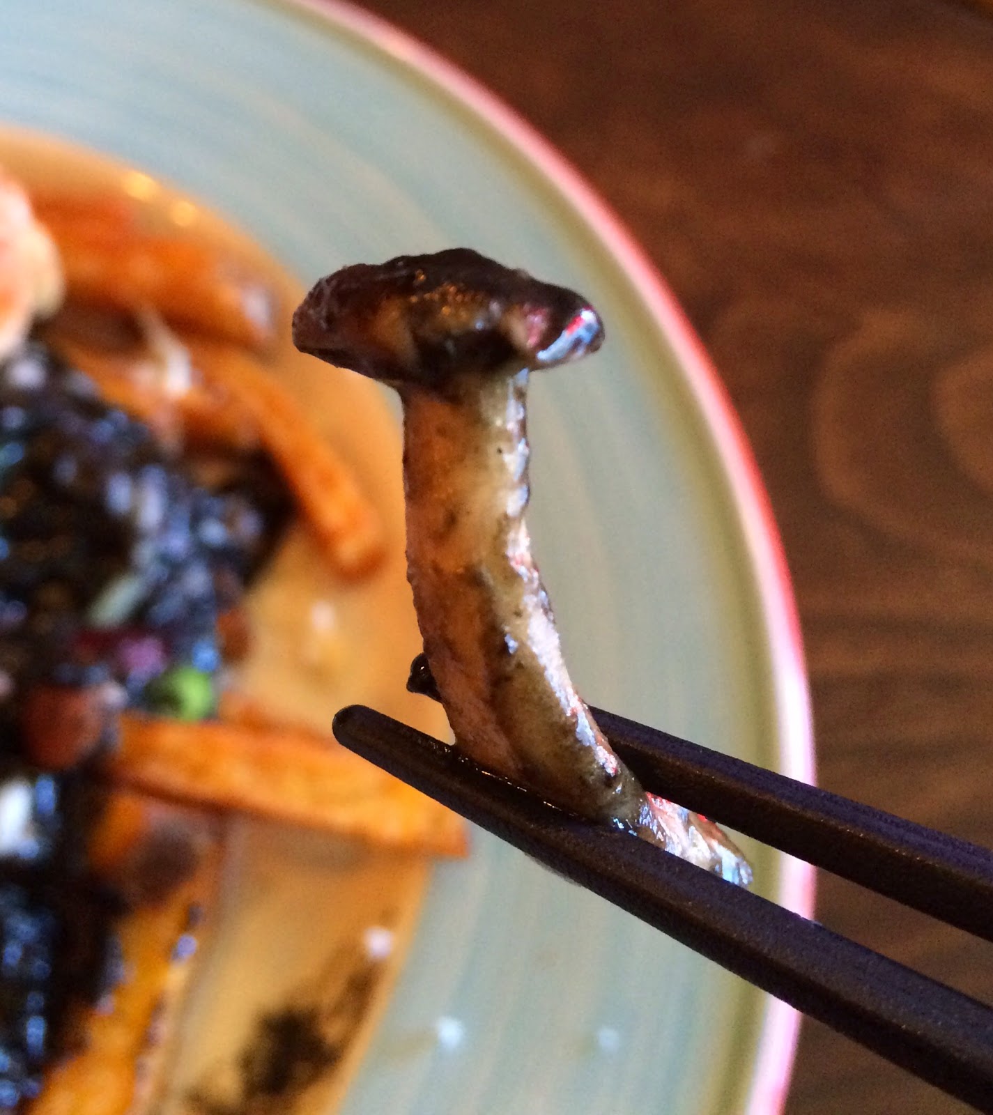 Ikasumi Poutine From Kabocha / かぼちゃのイカ墨プーティン ~ I'm Made of Sugar ...