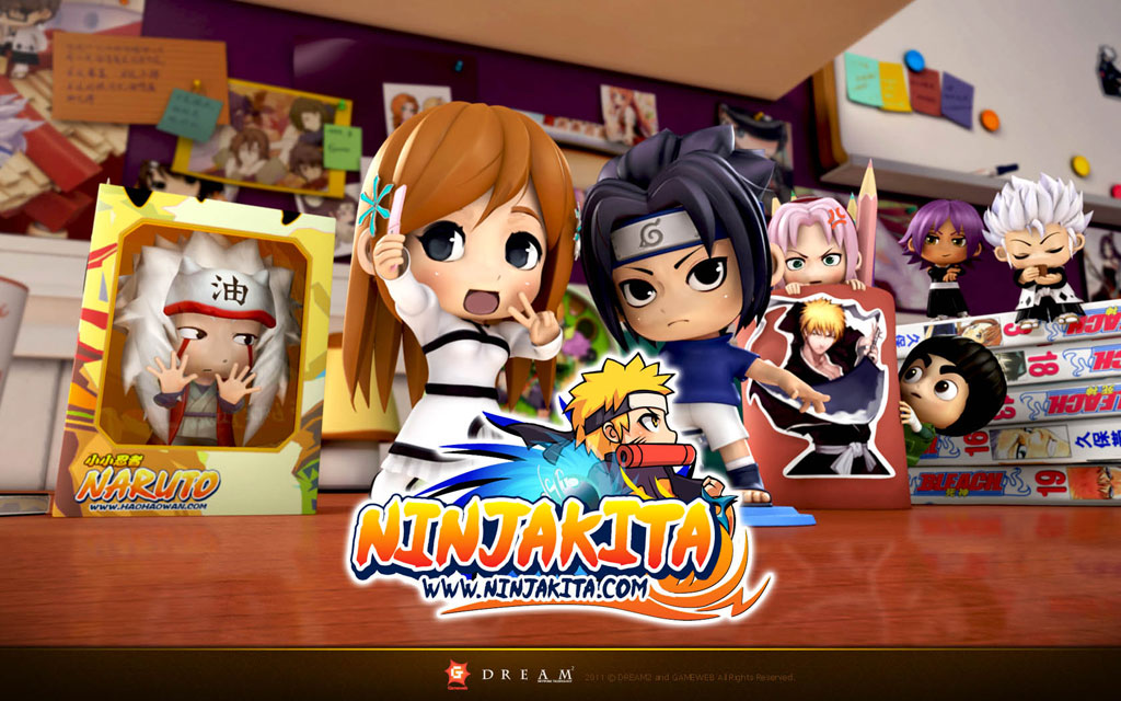 Pockie Ninja Wallpaper Art - NinjaKita Poster | Zeromin0