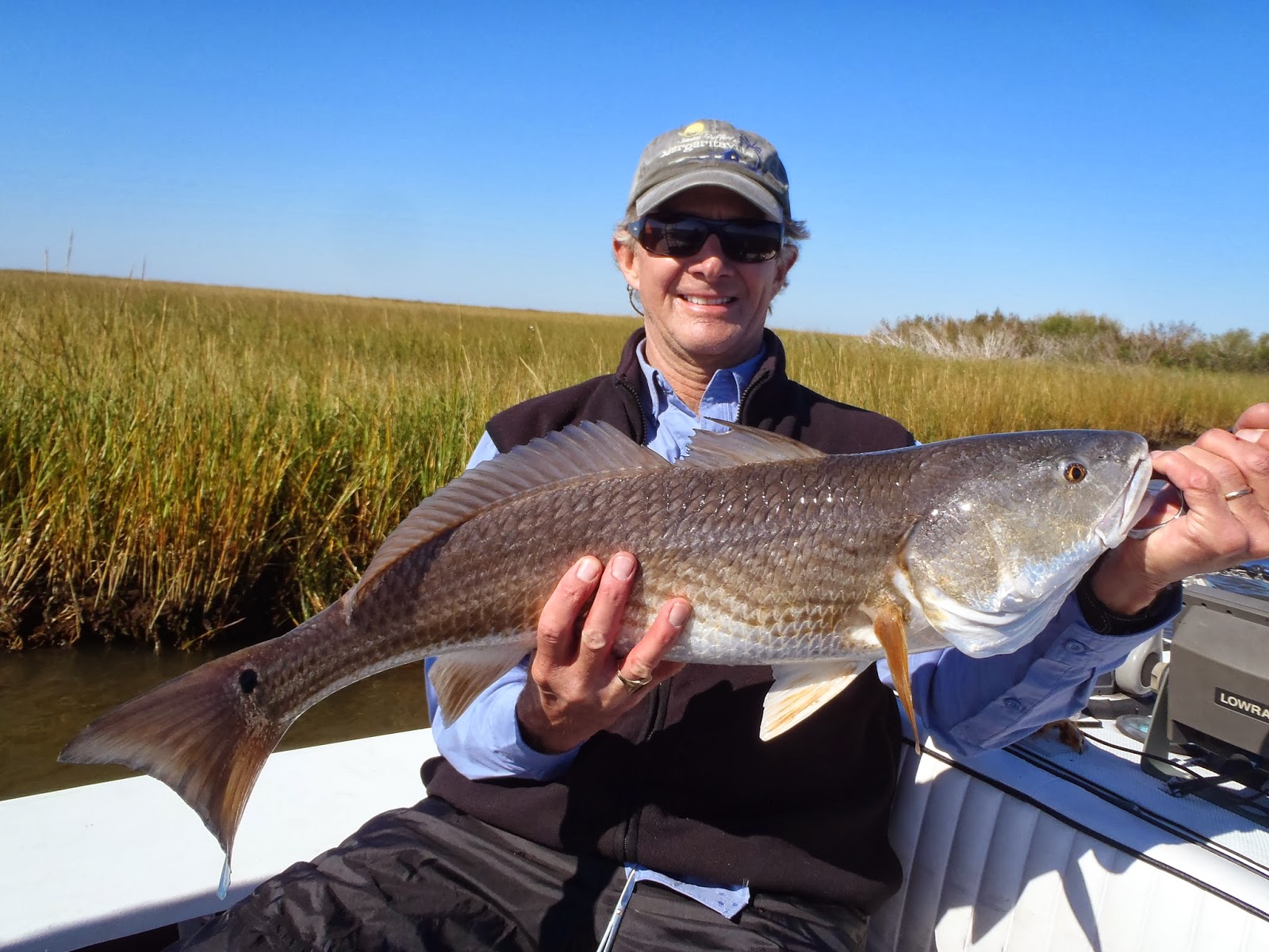 Redfishing Louisiana - A Guides Journey: Aggressive November redfish